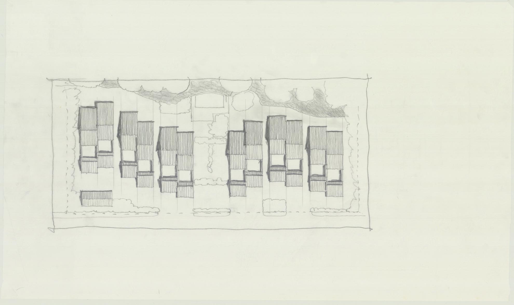 HASSELBAKKEN_L_026_001 | Hasselbakken, Row-houses, Birkerød | Drawings ...